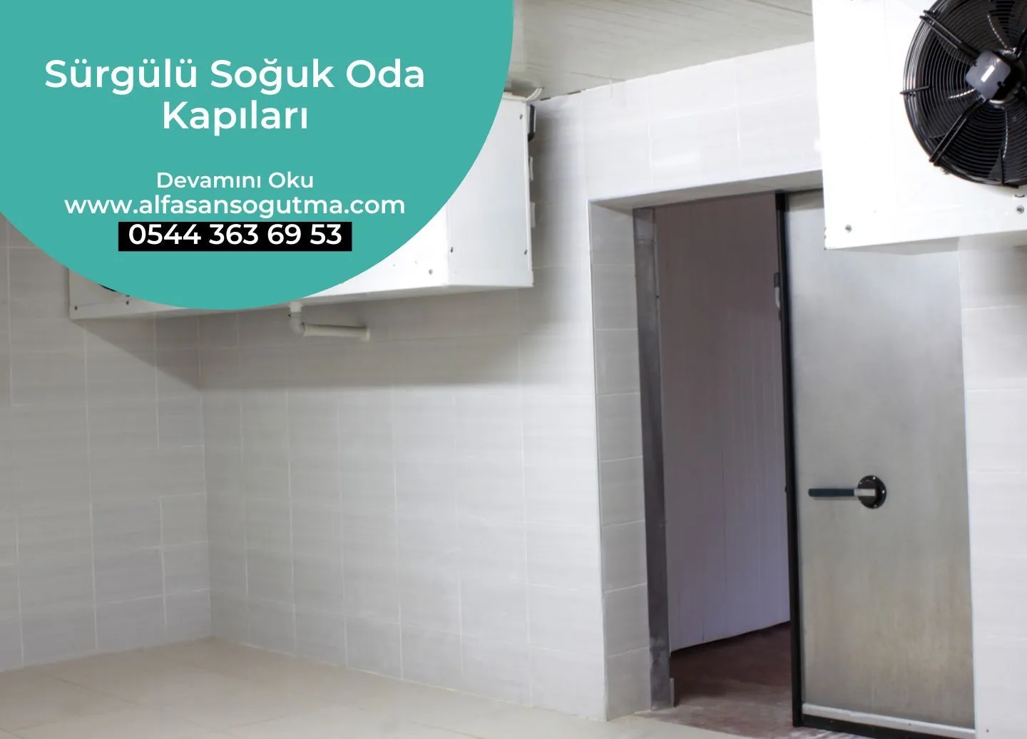 Sürgülü Soğuk Oda Kapıları | Alfasan Soğutma